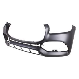 Front Bumper Cover Without Amg With 2 Park Assist Sensor Holes With Tow ...